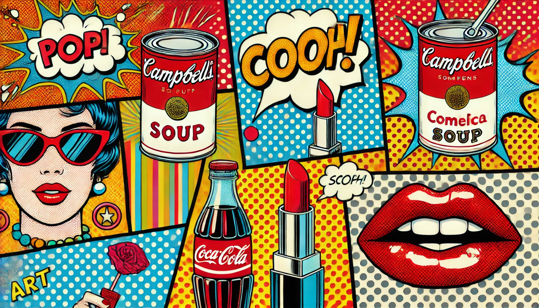 Pop Art Basics: How This Movement Redefined Everyday Objects as Art – The AI Prompt Shop