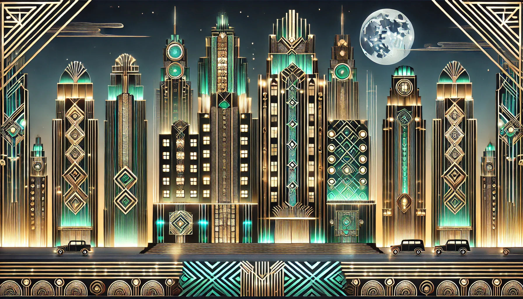 How to Generate Art Deco-Inspired AI Creations: Glamour in Geometric F ...