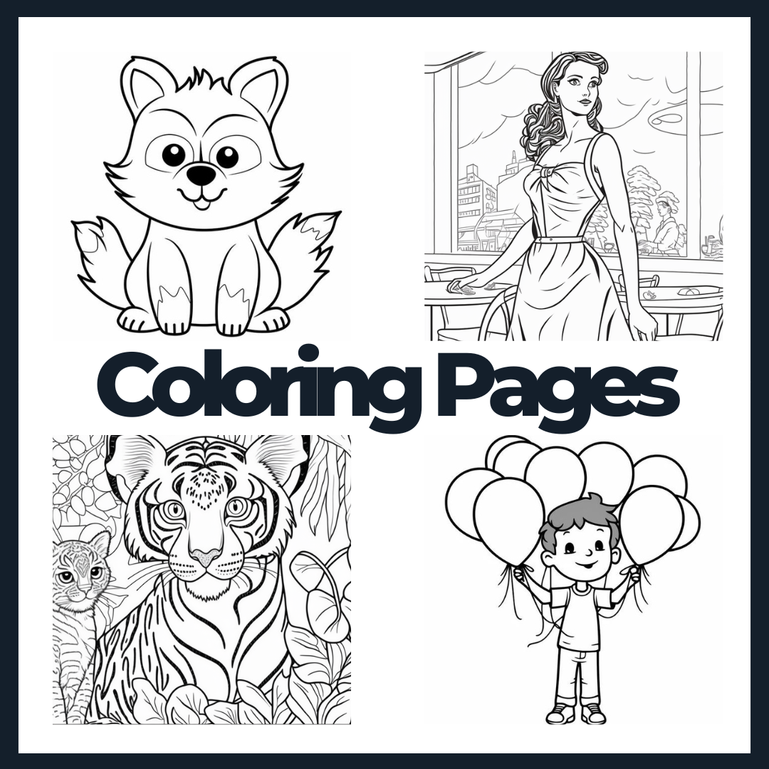 Coloring Pages – The AI Prompt Shop
