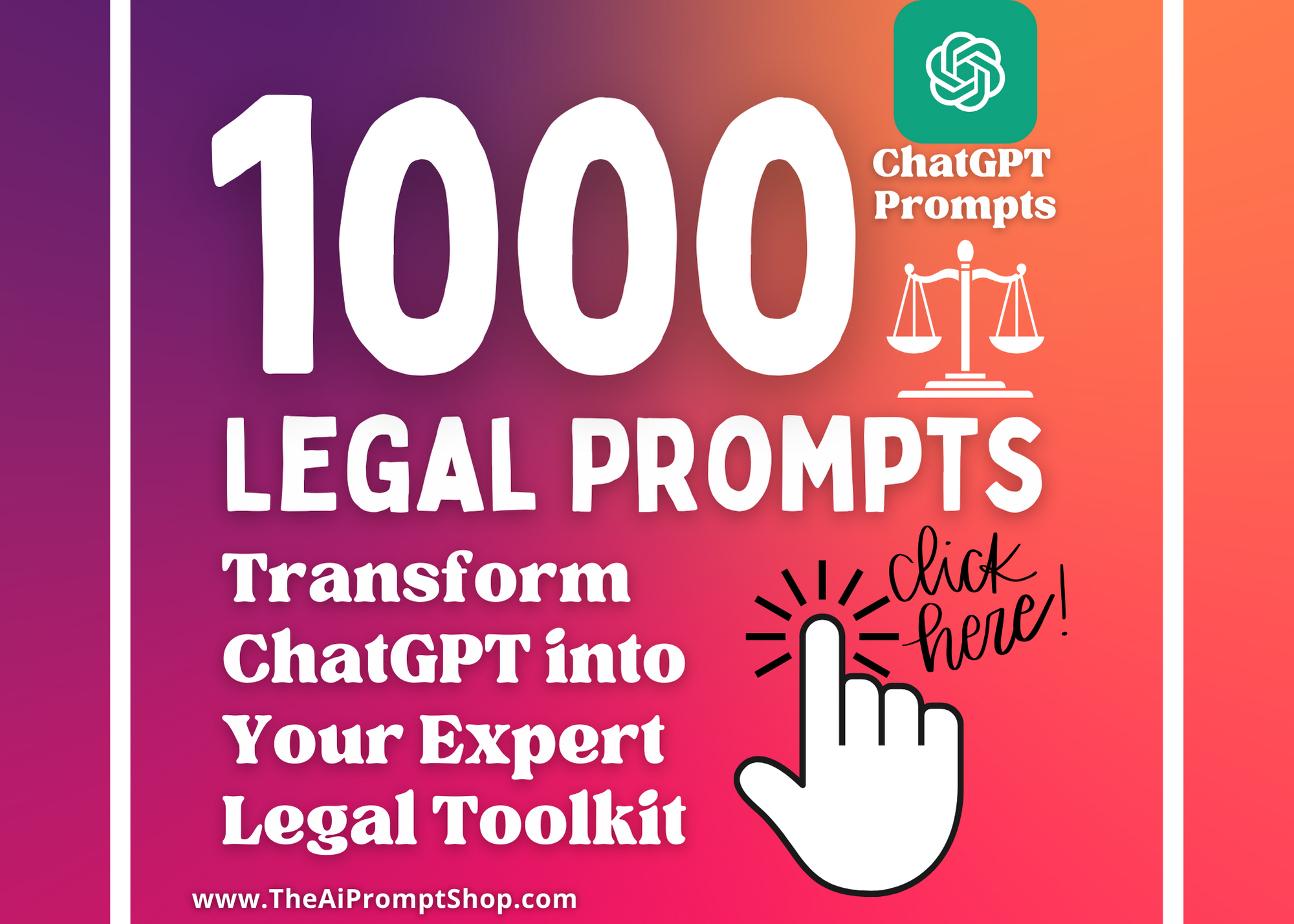 ChatGPT Legal Prompts | 50 Topics | Your Legal Toolkit to Empower and ...