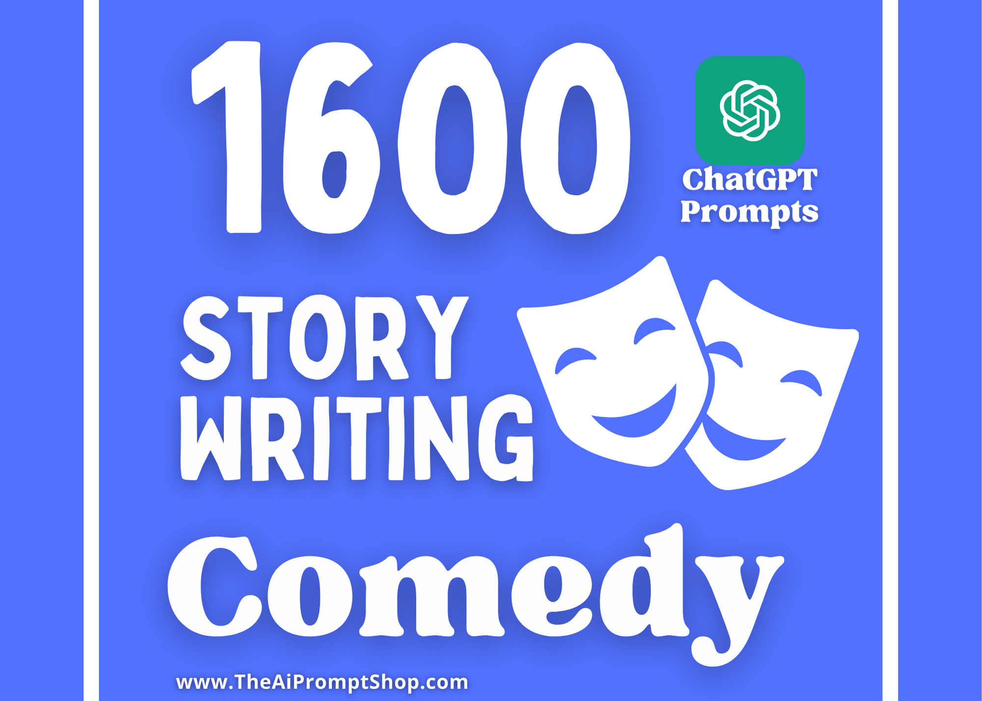 ChatGPT Prompts | Comedy Story Writing | AI | Digital Download | Chat ...