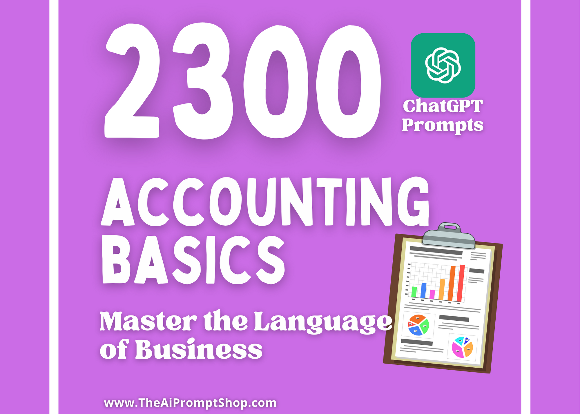 ChatGPT Prompts | Accounting Basics | AI | Digital Download | Chat GPT ...