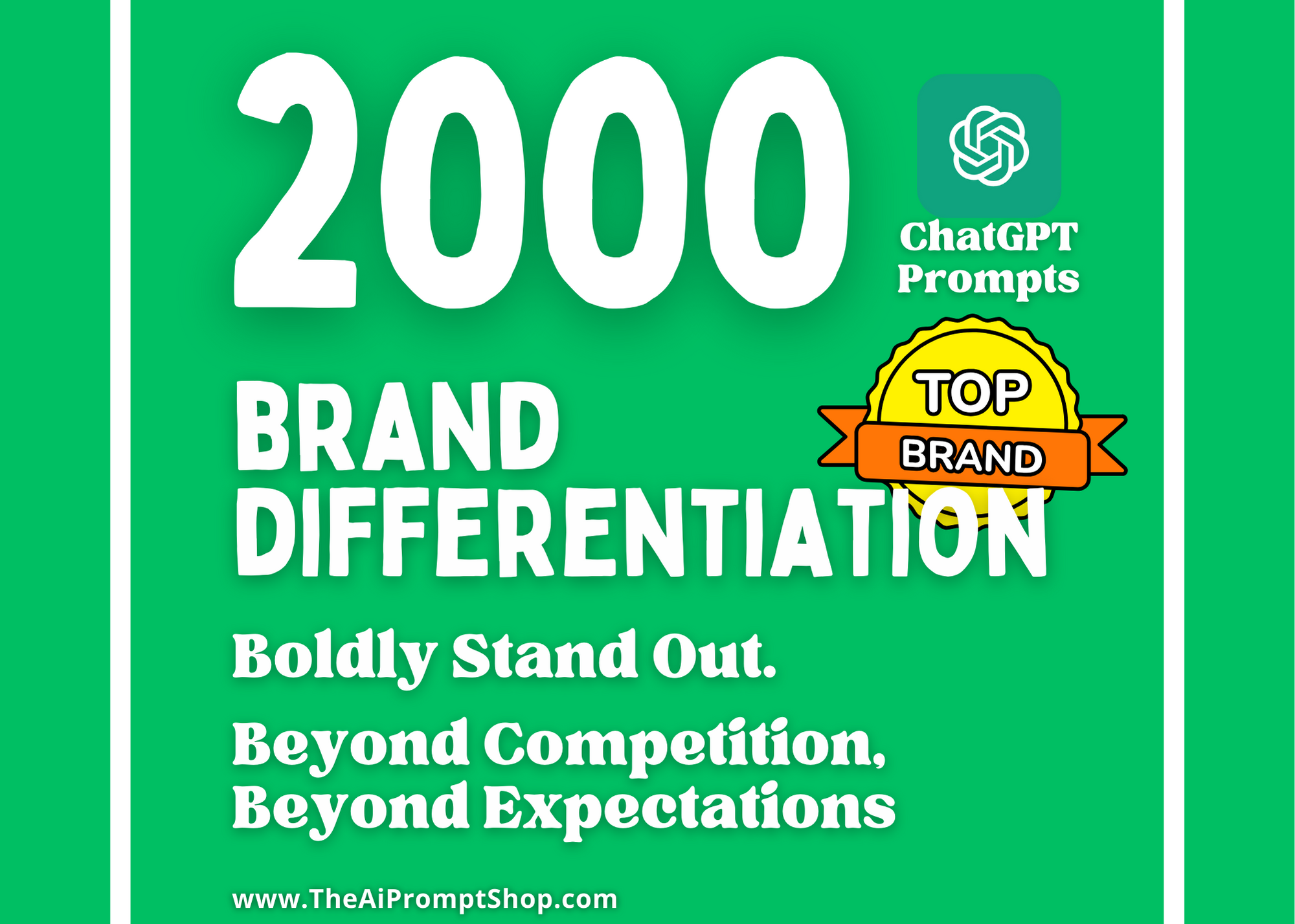 ChatGPT Prompts | Brand Differentiation | AI | Digital Download | Chat ...