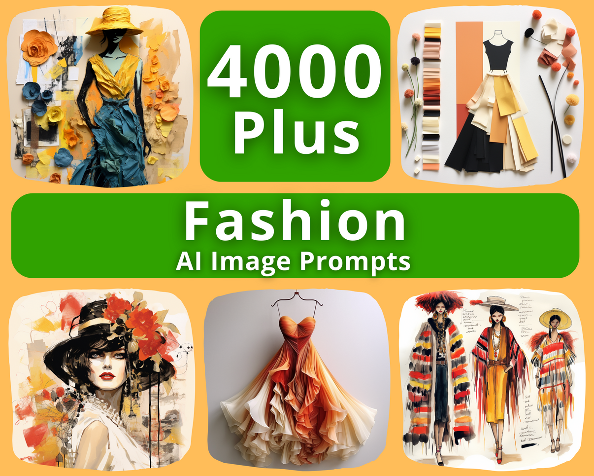 AI Image Prompts for Fashion Art – The AI Prompt Shop