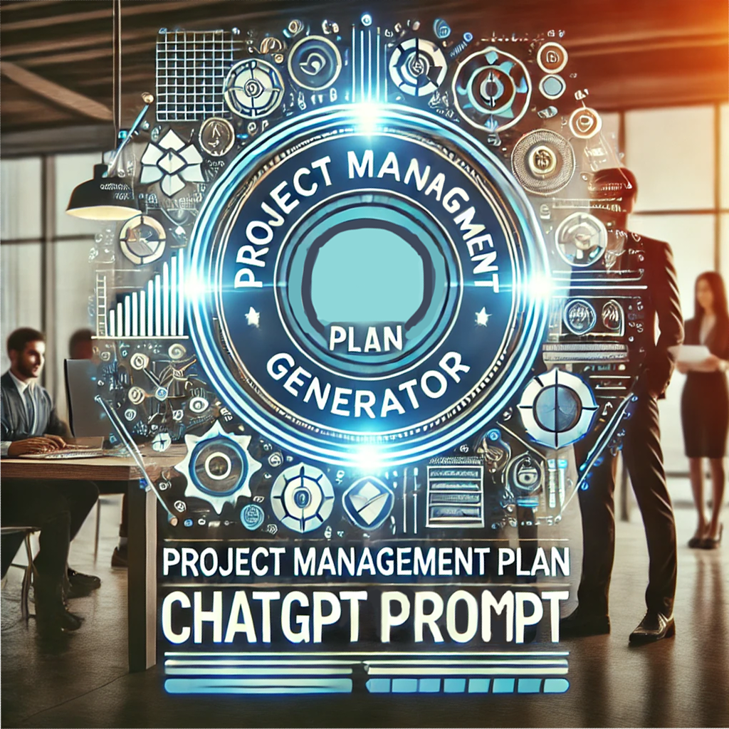AI Project Management Plan Generator | Professional Plans with ChatGPT – The AI Prompt Shop