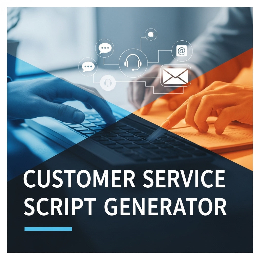 Customer Service Script Generator – The AI Prompt Shop